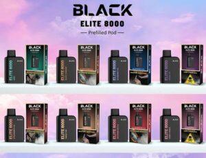 BLACK ELITE & LITE 8000 POD & DEVICE – Vamos Vape Shop