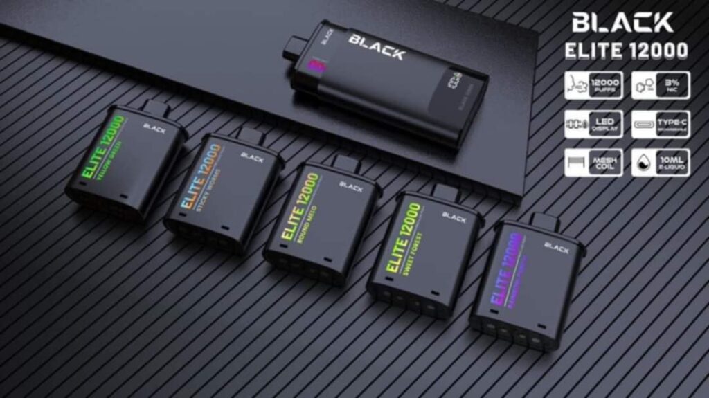 (LEGIT) BLACK ELITE V2 / XBLACK ELITE PODS & DEVICE12,000 – Vamos Vape Shop